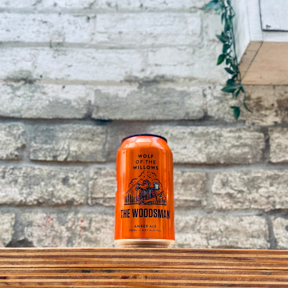 Wolf of The Willows The Woodsman Amber Ale (355ml) – Far Side Beers